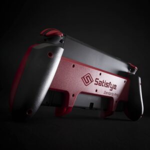 Satisfye - ZenGrip Pro Gen 3 OLED, a Switch Grip Compatible with Nintendo Switch - Comfortable & Ergonomic Grip, Joy Con & Switch Control. #1 Switch Accessories Designed for Gamers (Red)