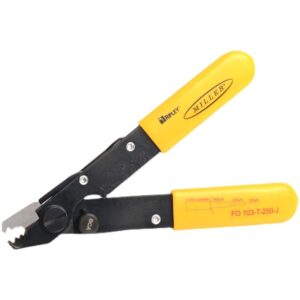 original imported miller fiber optic stripper fo 103-t-250-j three port three holes fiber loose tube stripping pliers