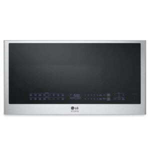 lg studio mhes1738f 1.7 cu. ft. stainless over-the-range convection microwave oven