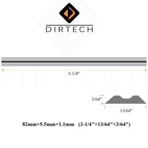 3-1/4 Inch Portable Tungsten Carbide Planer Blades for Makita KP0800K, Bosch PL2632K PA1202, DeWalt DW680K DW6654, Hitachi P20SBK, Freud, Ryobi, Wen, Black&Decker, Craftsman Most Hand Planer, 10 Pack