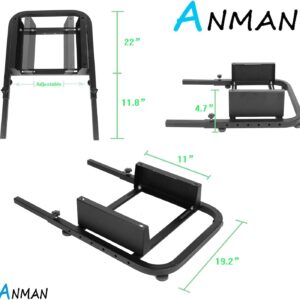 Anman PRO Rear Half of Seat Bracket - Racing Wheel Stand Accessories (Only Fits Racing Stand)