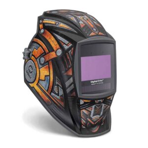 miller 289844 digital elite welding helmet with clearlight 2.0 lens, gear box