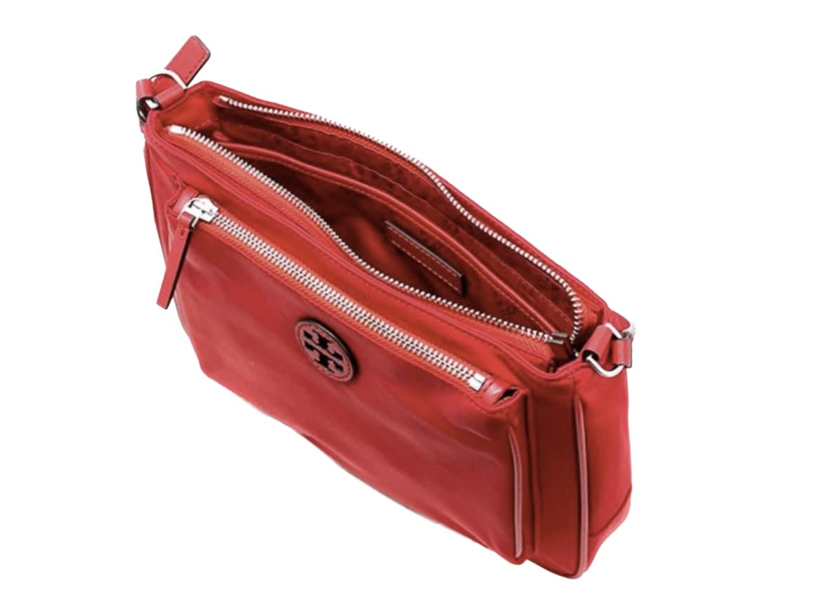 Tory Burch Nylon Swingpack 88365 Brilliant Red 612