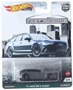 hot wheels '17 audi rs 6 avant, fast wagons