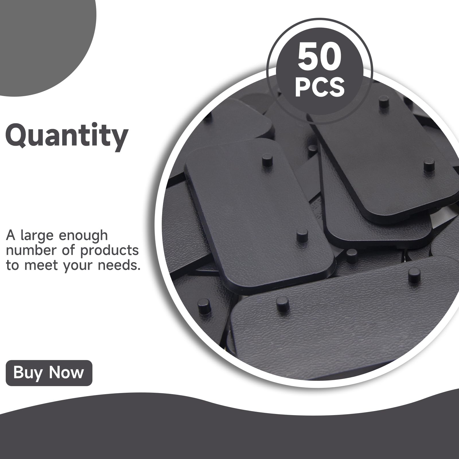 EBCO 50Pcs Plastic Black Stand Bases 32mm for Most 6 inch Action Figure Such as Marvel Legends /DC/ GI Joe / Motu Toy