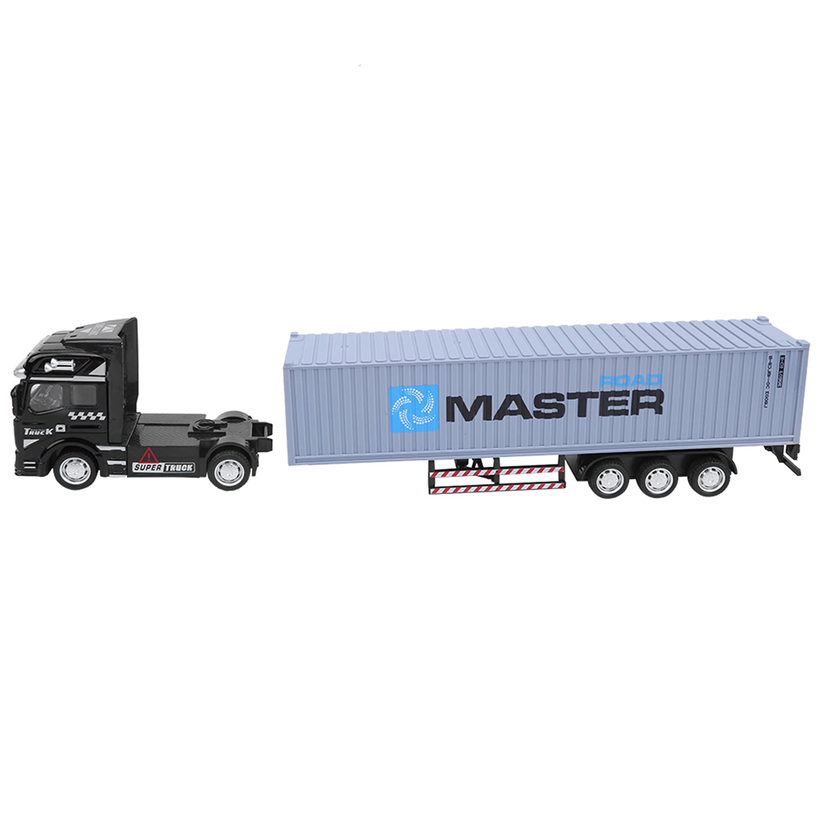 Container Truck Model, 1: 48 Alloy Toy Highly Simulation Children Car Toys Vehicle(Grey)