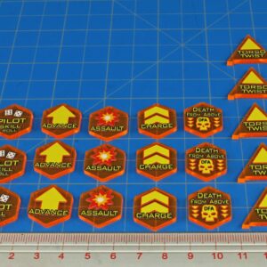 LITKO Mecha Combat Actions Token Set | Compatible with BattleTech (Variety Pack)