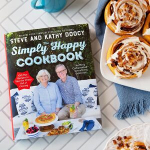 The Simply Happy Cookbook: 100-Plus Recipes to Take the Stress Out of Cooking (The Happy Cookbook Series) [Spiral-bound] Steve Doocy and Kathy Doocy