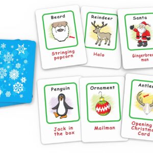 Arizona GameCo Santa Claus Charades, a Family Christmas Party Game for Kids Ages 6 and Up – No Reading is Required to Play – Perfect for Families, Stocking Stuffer