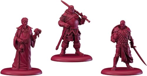 CMON A Song of Ice and Fire Tabletop Miniatures Targaryen Heroes III Box Set - Lead Legendary Heroes in Battle, Strategy Game for Adults, Ages 14+, 2+ Players, 45-60 Minute Playtime, Made by CMON