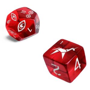 Free League Blade Runner RPG: Dice Set - 4 Piece Dice Set, SciFi RPG Accessory