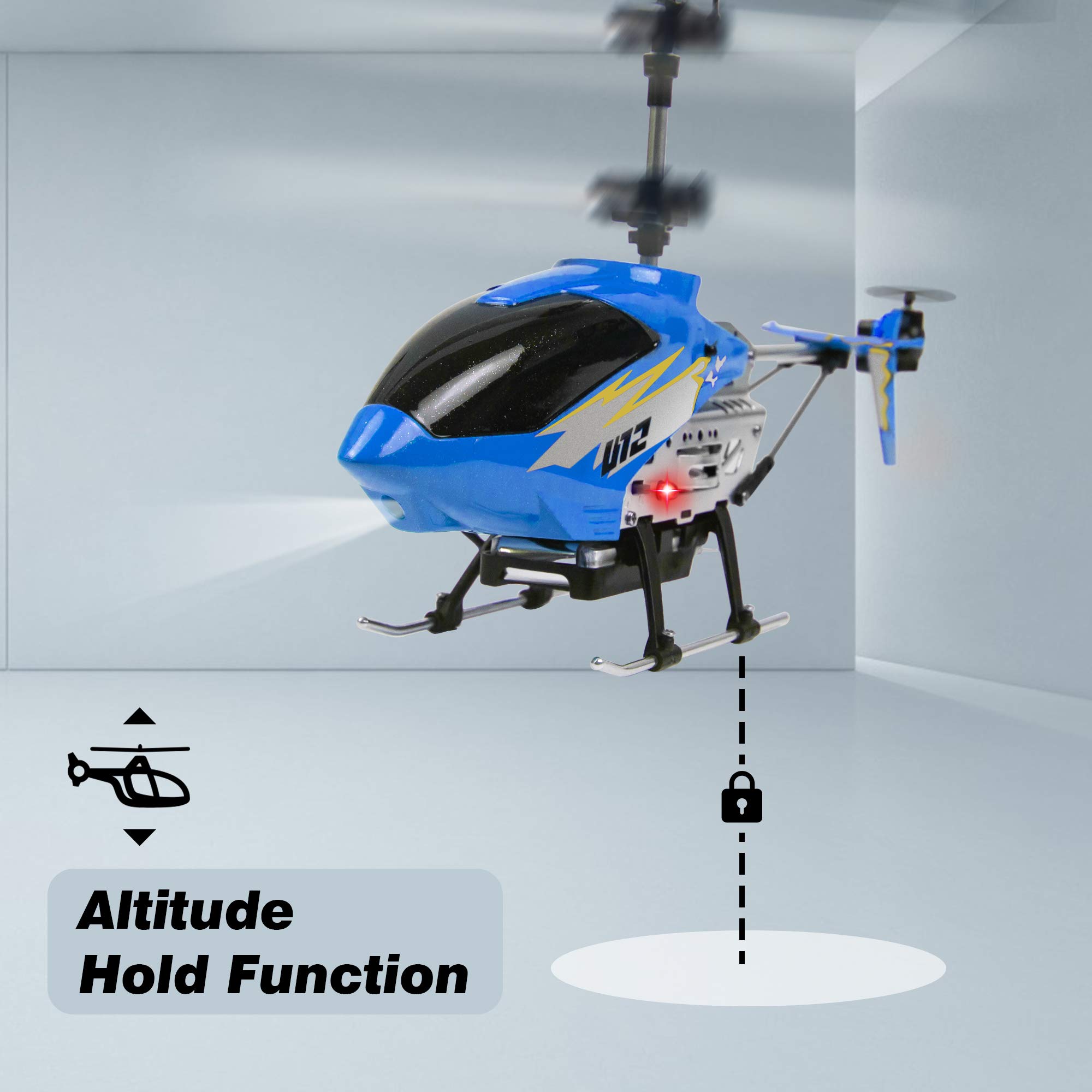 Cheerwing U12 Mini Remote Control Helicopter & UD1601 30KM/H High Speed RC Drift Car for Kids and Adults