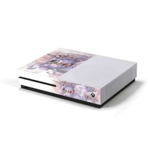 skinit decal gaming skin compatible with xbox one s console - officially licensed tate and co. spring flight unicorn design