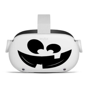 Pumpkin big Smile - Oculus Quest 2 - Decals - Black & Pink