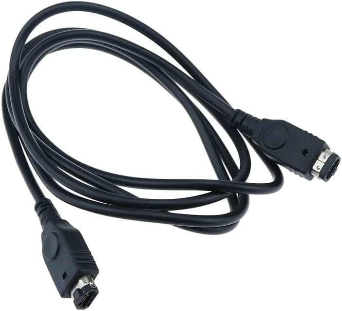 1.2m 2 Players Data Link Connect Cable Cord for Gameboy Advance GBA SP Consoles Cable Dual-Purpose Line Black