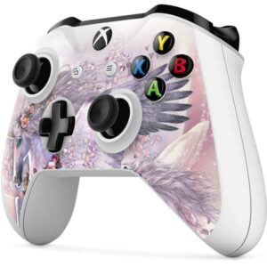 Skinit Decal Gaming Skin Compatible with Xbox One S Controller - Officially Licensed Tate and Co. Spring Flight Unicorn Design