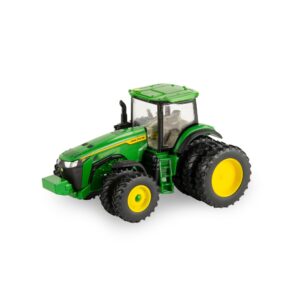 john deere 8r 340 1/64th scale tractor with triples on back duals on front