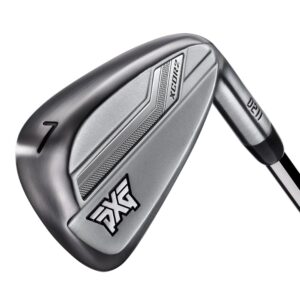 pxg 2022 0211 chrome iron set - rh - steel s flex - 5-pw