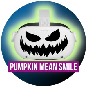 Pumpkin mean Smile - Oculus Quest 2 - Decals - Black & Pink