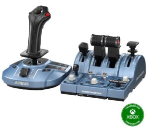 thrustmaster tca captain pack xbox – airbus edition (compatible with xbox and pc)