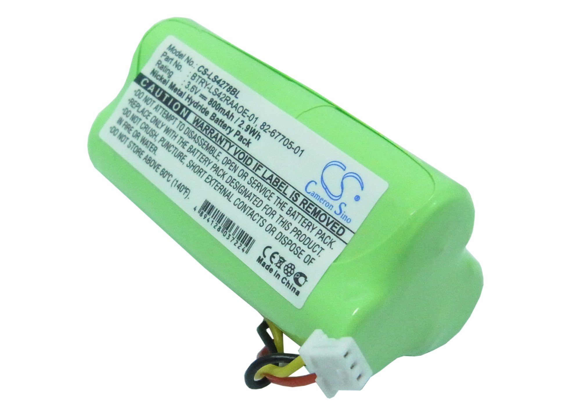 HGUIM 700mAh/2.52Wh Replacement Battery for Symbol 82-67705-01, BTRY-LS42RAAOE-01 DS6878, DS6878-SR, LS4278, LS4278-M