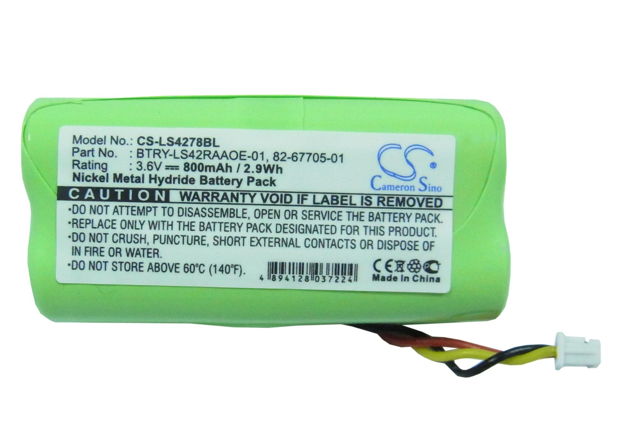 HGUIM 700mAh/2.52Wh Replacement Battery for Symbol 82-67705-01, BTRY-LS42RAAOE-01 DS6878, DS6878-SR, LS4278, LS4278-M