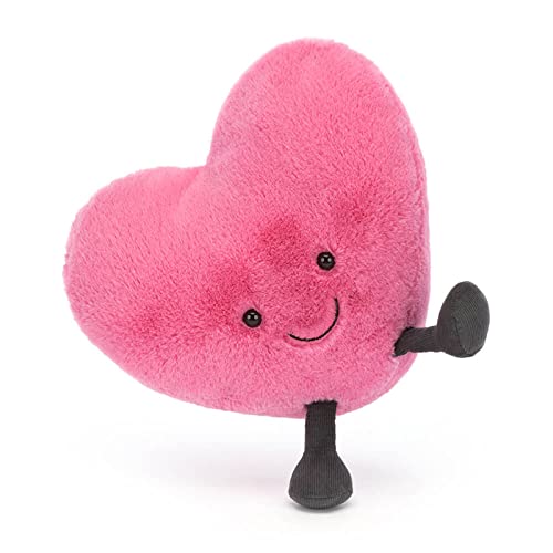 Jellycat Amuseables Pink Heart Stuffed Plush | Valentine's Day Gifts for Kids, Boys, Girls, Teens, Men and Women