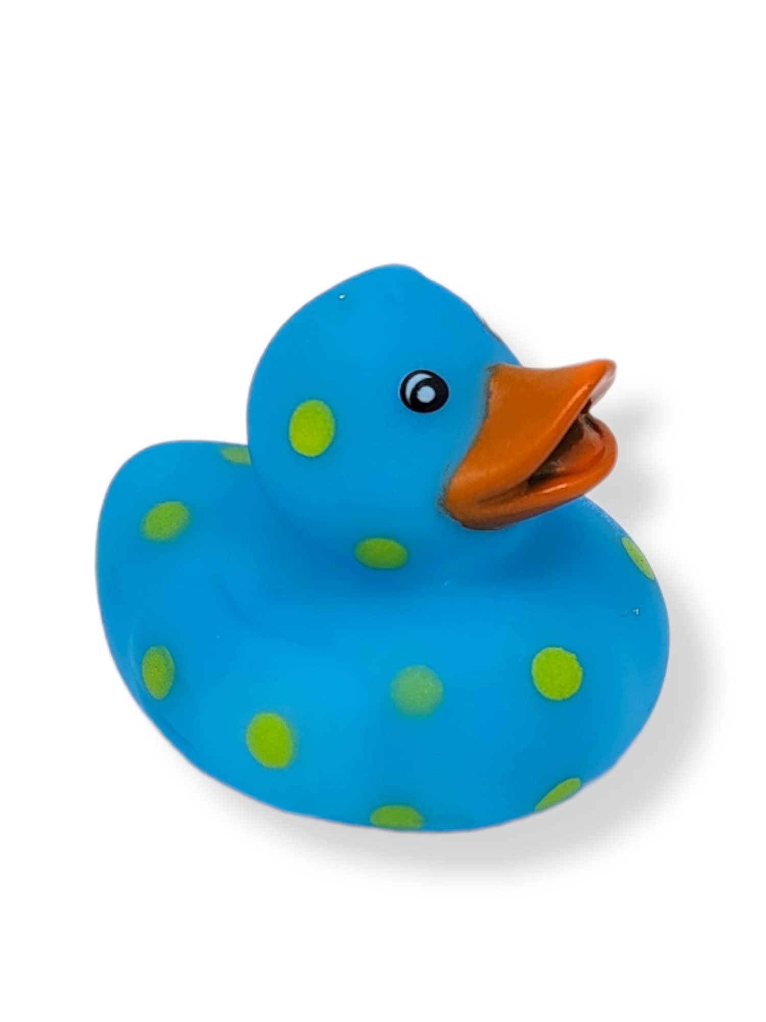 Cool Rubber Ducks (2") Standard Size. (12 Pack) Cute Duck Bath Tub Pool Toys. (Multi-Color Pattern Rubber Squicky Duckies)