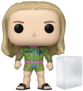 pop wwe: matt riddle funko vinyl figure (bundled with compatible box protector case), multicolor, 3.75 inches