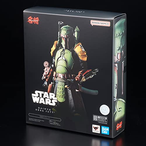 TAMASHII NATIONS - Star Wars: The Book of Boba Fett - Daimyo Boba Fett, Bandai Spirits MEISHO Movie Realization Action Figure