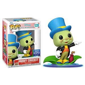 pop! pinocchio 1228 - jiminy cricket on leaf special edition