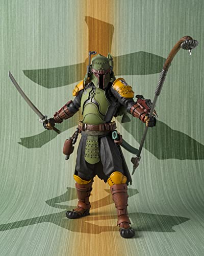 TAMASHII NATIONS - Star Wars: The Book of Boba Fett - Daimyo Boba Fett, Bandai Spirits MEISHO Movie Realization Action Figure