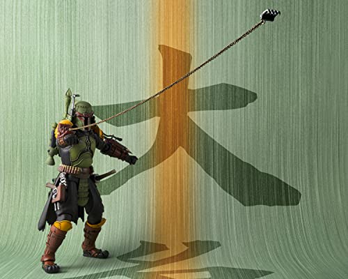 TAMASHII NATIONS - Star Wars: The Book of Boba Fett - Daimyo Boba Fett, Bandai Spirits MEISHO Movie Realization Action Figure