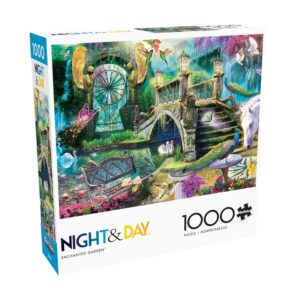 Buffalo Games - Enchanted Garden - 1000 Piece Jigsaw Puzzle for Adults Challenging Puzzle Perfect for Game Nights - 1000 Piece Finished Size is 26.75 x 19.75