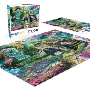 Buffalo Games - Enchanted Garden - 1000 Piece Jigsaw Puzzle for Adults Challenging Puzzle Perfect for Game Nights - 1000 Piece Finished Size is 26.75 x 19.75