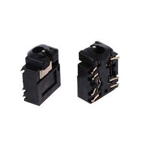 2Pcs 3.5mm Headset Jack Socket Headphone Plug Port Replacement for Xbox One S Controller