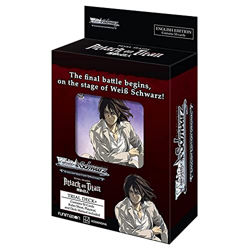 Weiss Schwarz Attack on Titan: Final Season Trial Deck+