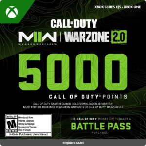 call of duty 5,000 points - xbox [digital code]