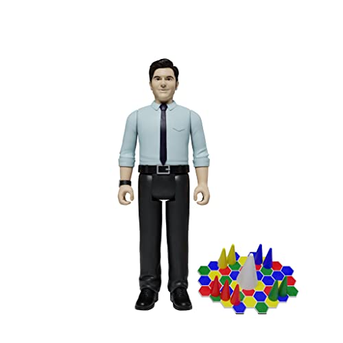 Super7 Parks and Recreation Ben Wyatt - 3.75" Parks and Rec Action Figure with Accessory Classic TV Show Collectibles and Pop Culture Toys