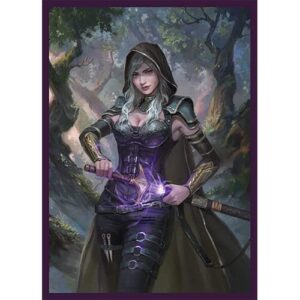 valindra elmourne - queen's vanquisher - 100 card sleeves (fn10s) - fantasy north (glossy)