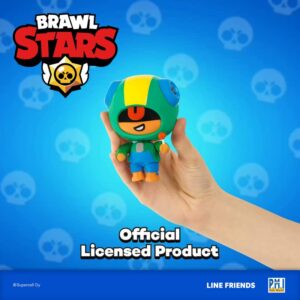 P.M.I. Brawl Stars 4.5" Leon with Lollipop Action Figure - Officially Licensed, Articulated, Gift for Gamers