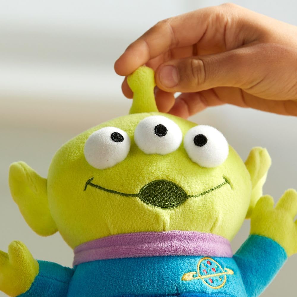 Disney Store Official Toy Story Plush, Alien, Iconic Cuddly Toy Character with Embroidered Eyes and Soft Plush Features, Suitable for All Ages 0+