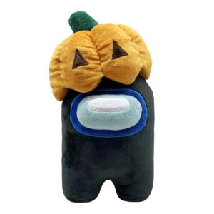 just toys llc among us halloween plush - black w/pumpkin