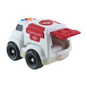 mud pie children's emergency toy vehicle, ambulance