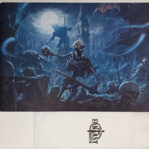 Fantasy North - The Midnight Hour - TCG Playmat and Mouse Pad - 24 x 14 inches