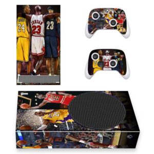 vanknight xbox series s slim console controllers basketball goat skin decals vinyl stickers wrap for xbox series s console