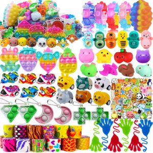 taulaap 114 pack party favors for kids 3-5 4-8-12, treasure box toys for classroom prizes, pinata filler, goodie bag stuffers, treasure chest carnival prizes bulk toys