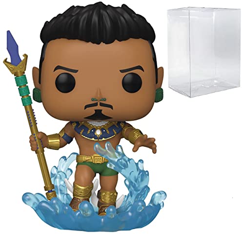 POP Marvel: Black Panther: Wakanda Forever - Namor The Sub-Mariner Funko Vinyl Figure (Bundled with Compatible Box Protector Case), Multicolored, 3.75 inches