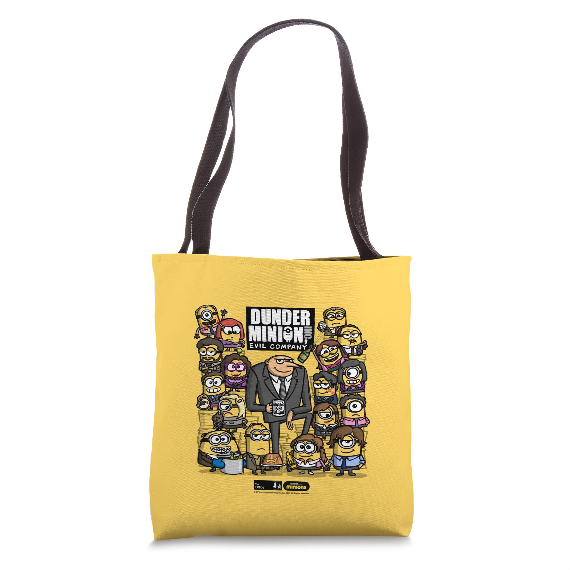 The Office X Minions Characters Tote Bag