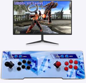 wygaming【20000+ games in 1】 pandora e-sports box pro arcade games console for home,,plug and play hdmi video games machine,4 players,search/save/hide/ pause games